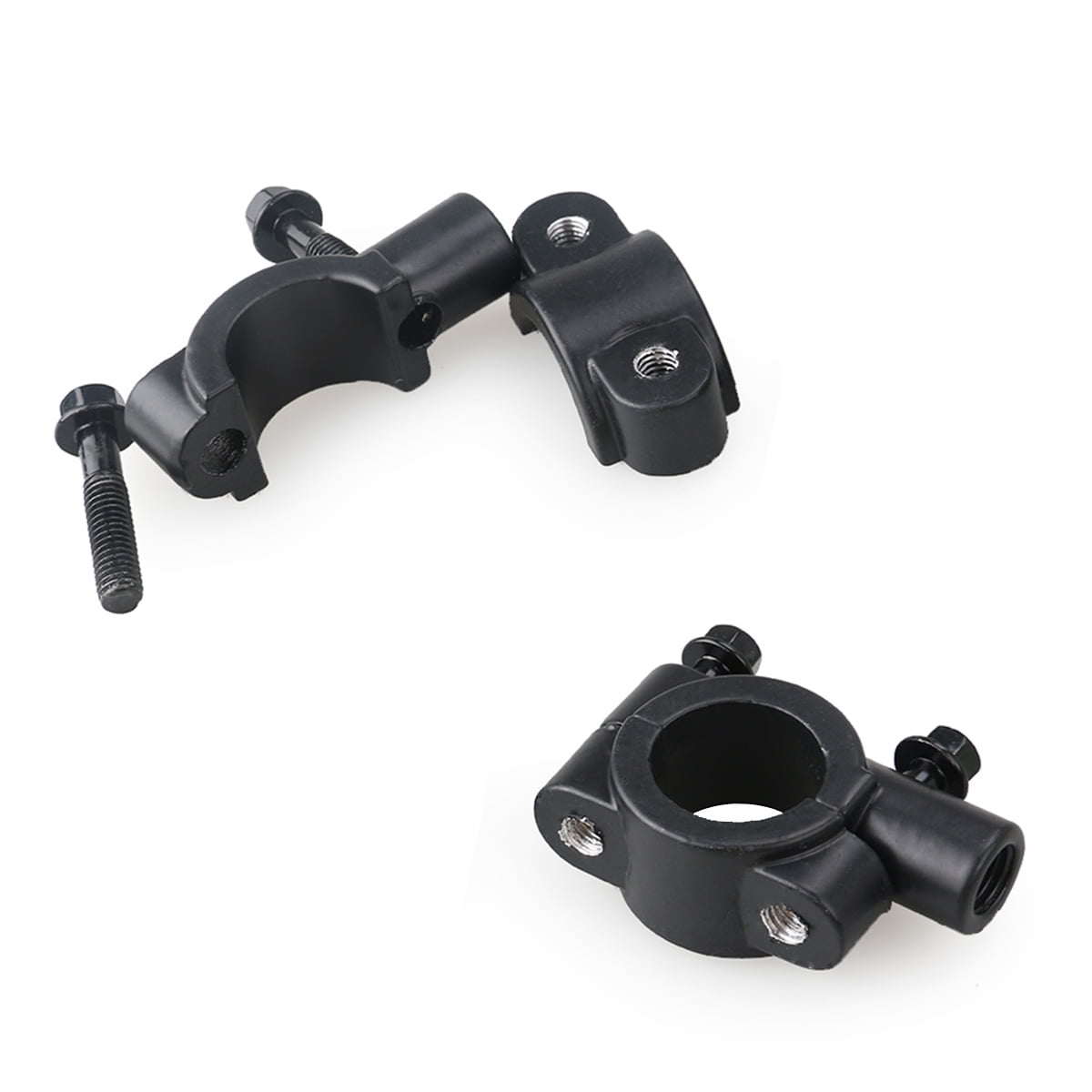 MERRYHAPY Aluminum Alloy Motorcycle Mirror Bracket Universal Handlebar ...