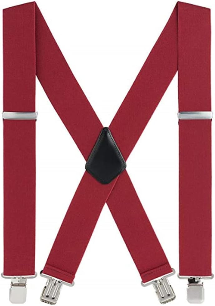 Braces for Men Trousers with Very Strong 4 Clips 50 MM Wide Duty ...