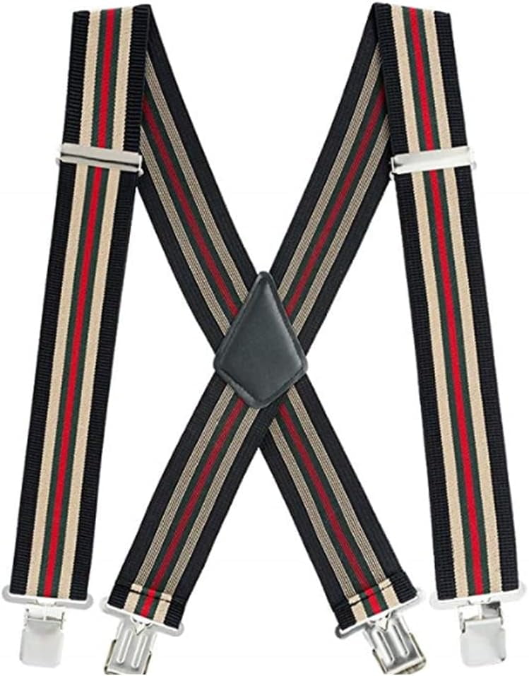 Braces for Men Trousers with Very Strong 4 Clips 50 MM Wide Duty ...