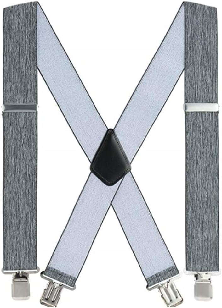 Braces for Men Trousers with Very Strong 4 Clips 50 MM Wide Duty ...