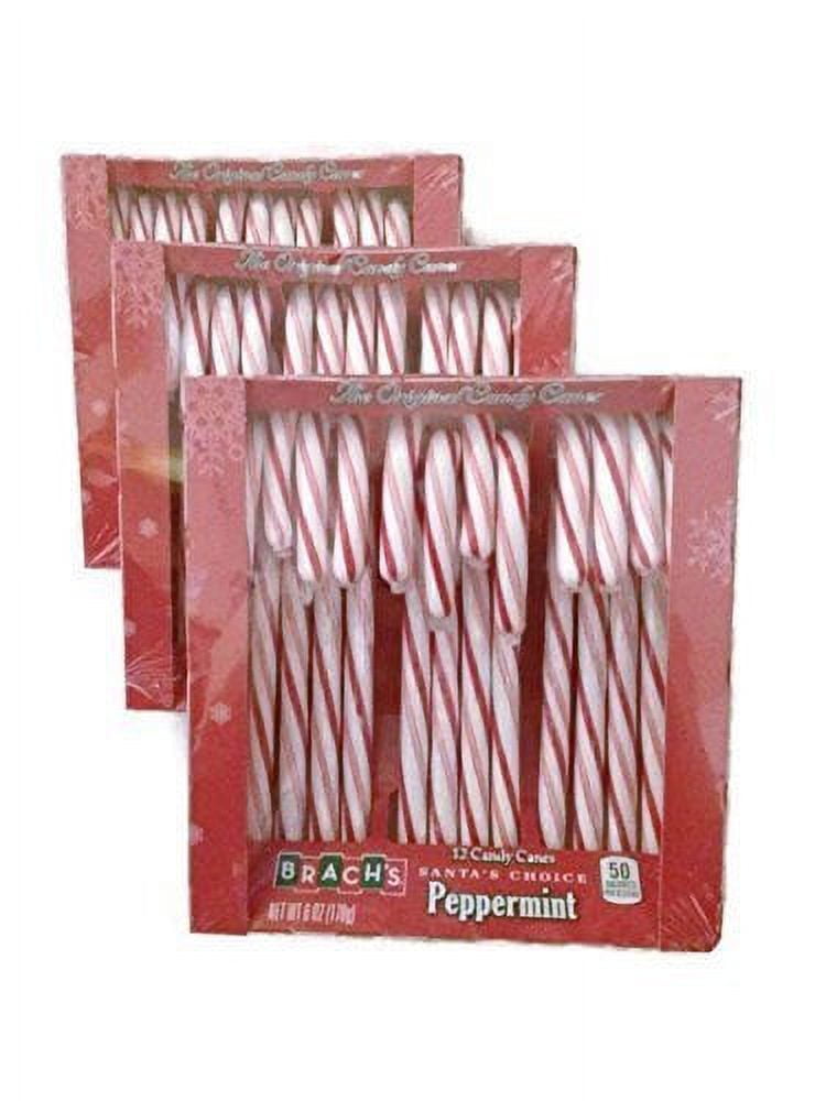 Brach's 12 Peppermint Candy Canes, 12 Count (Pack of 3) - Walmart.com
