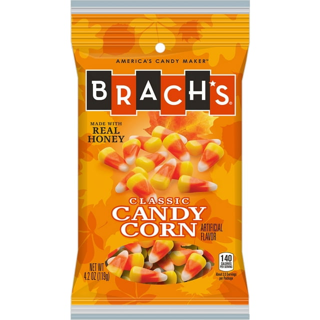 Brach's Classic Candy Corn, Original Honey Flavored, 4.2 Oz - Walmart.com