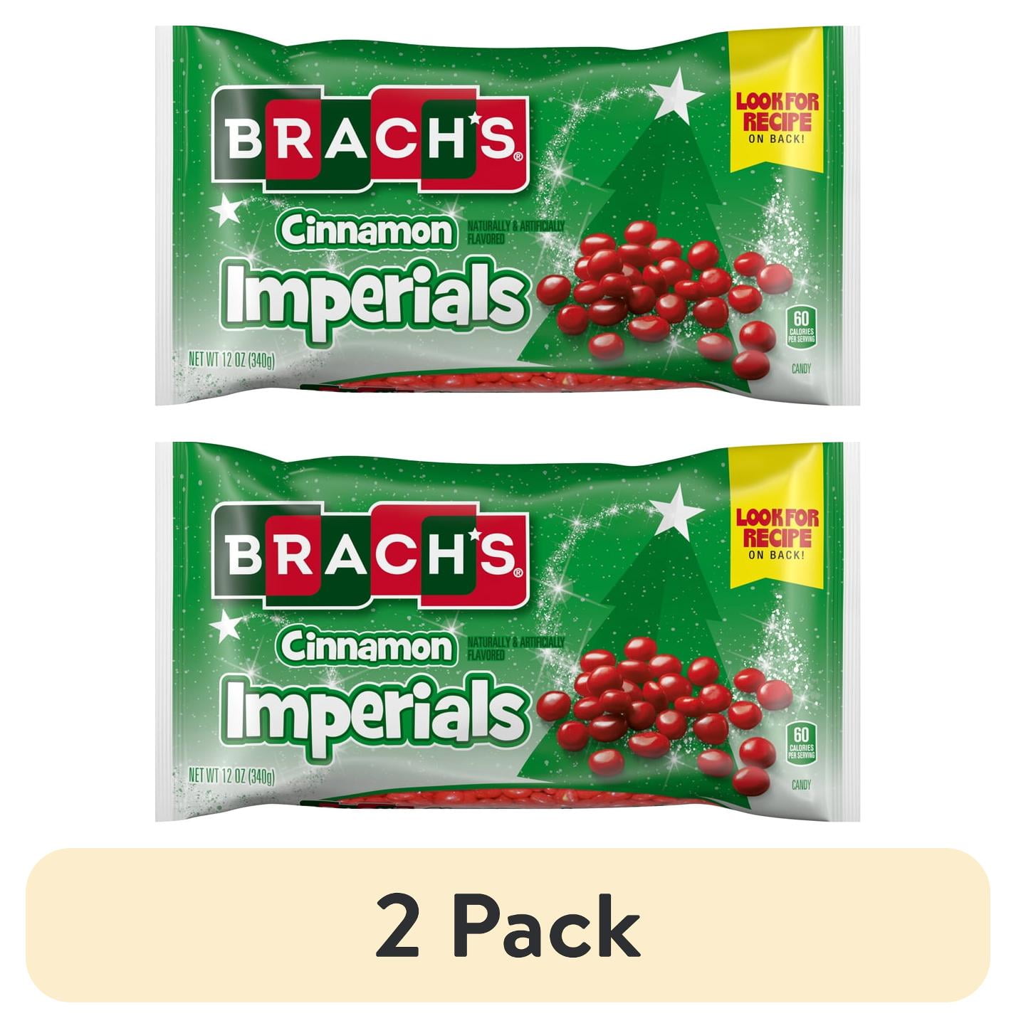 (2 pack) Brach's Cinnamon Imperials, Hot Cinnamon Candy, 12oz - Walmart.com