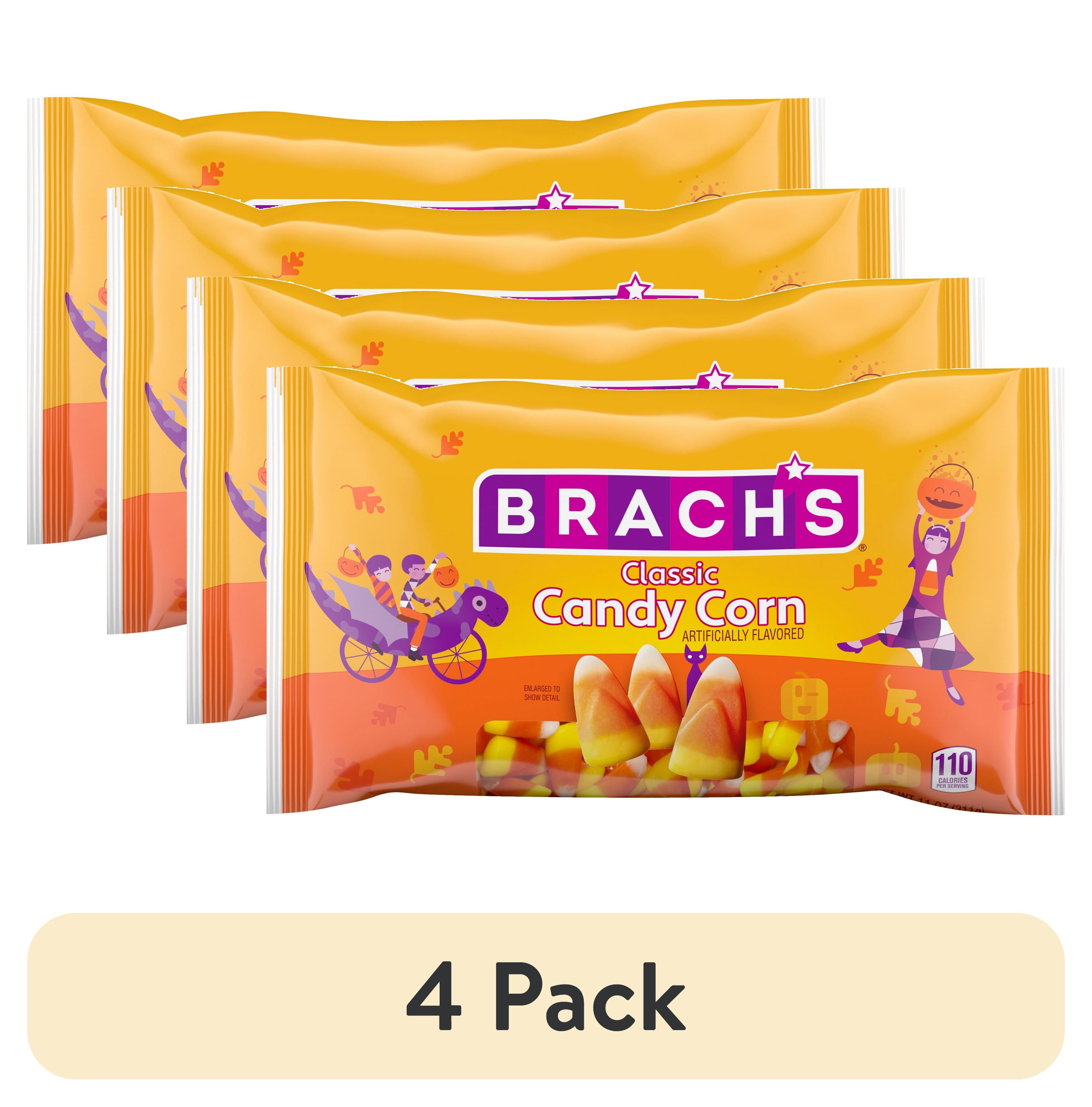 (4 pack) Brach's Classic Candy Corn, Halloween Candy, 11 oz, Bag ...