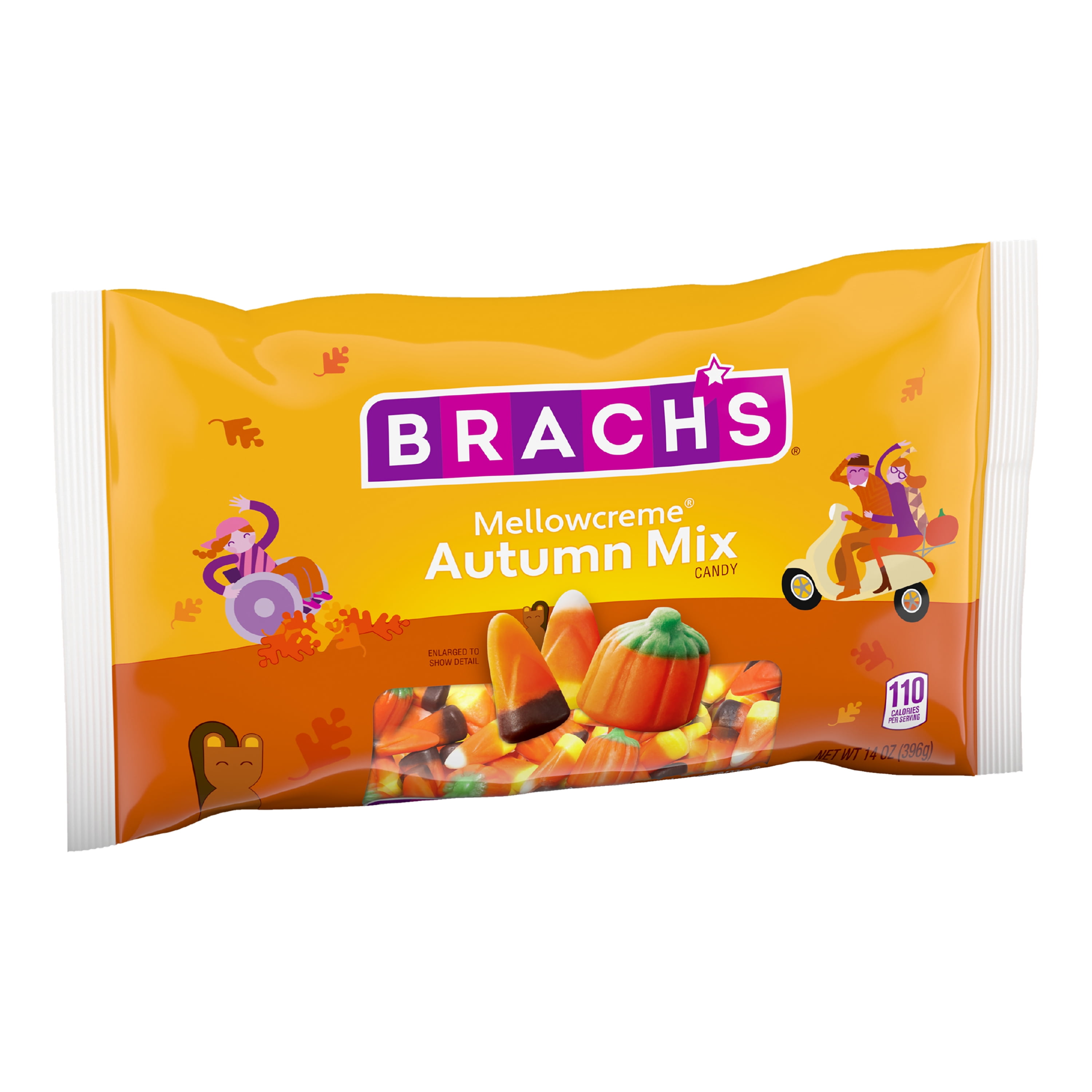 Brach's Halloween Autumn Mix, Pumpkin and Assorted Fall-Themed Candy ...