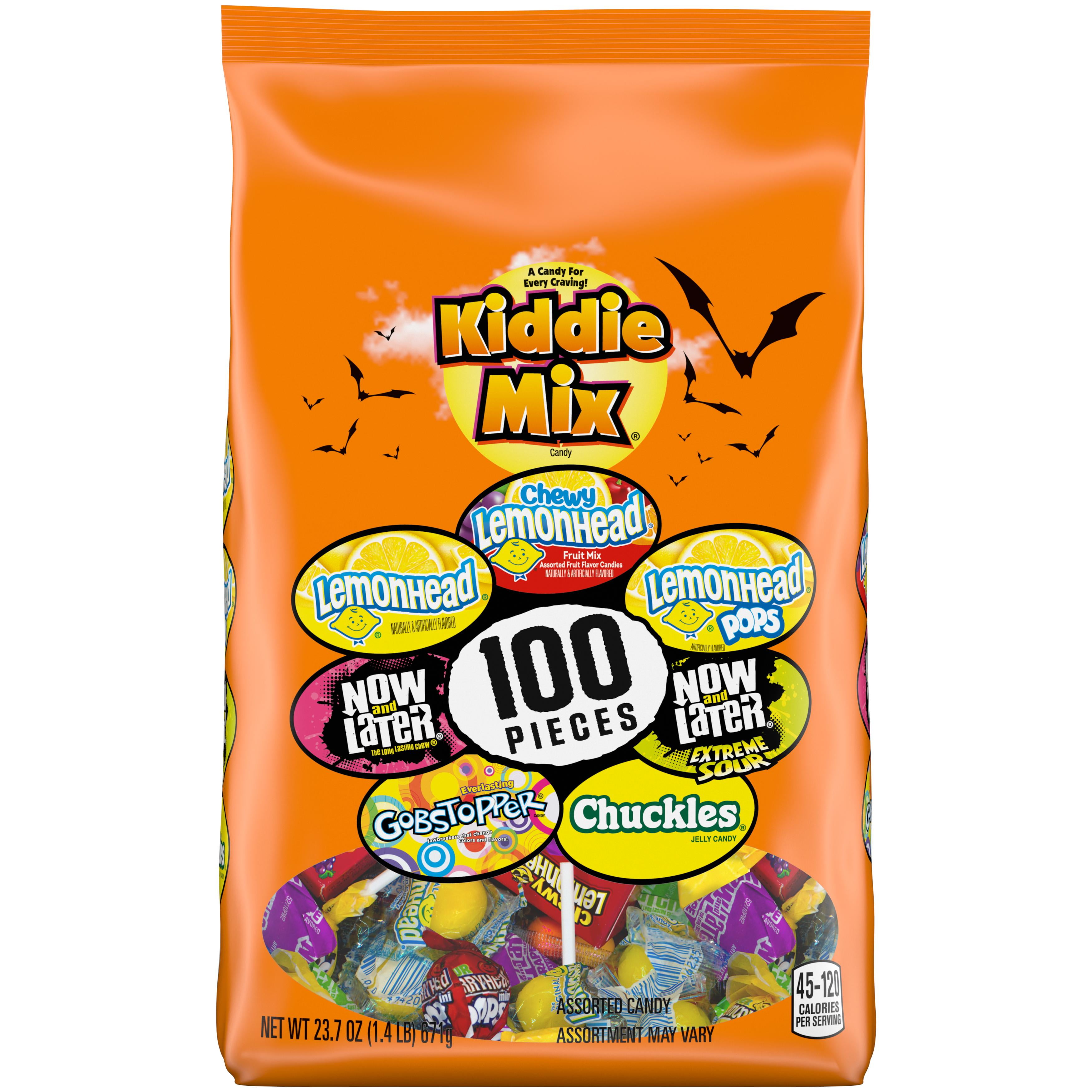 Brach's Kiddie Mix Assorted Halloween Candy for Kids Party, 100ct ...