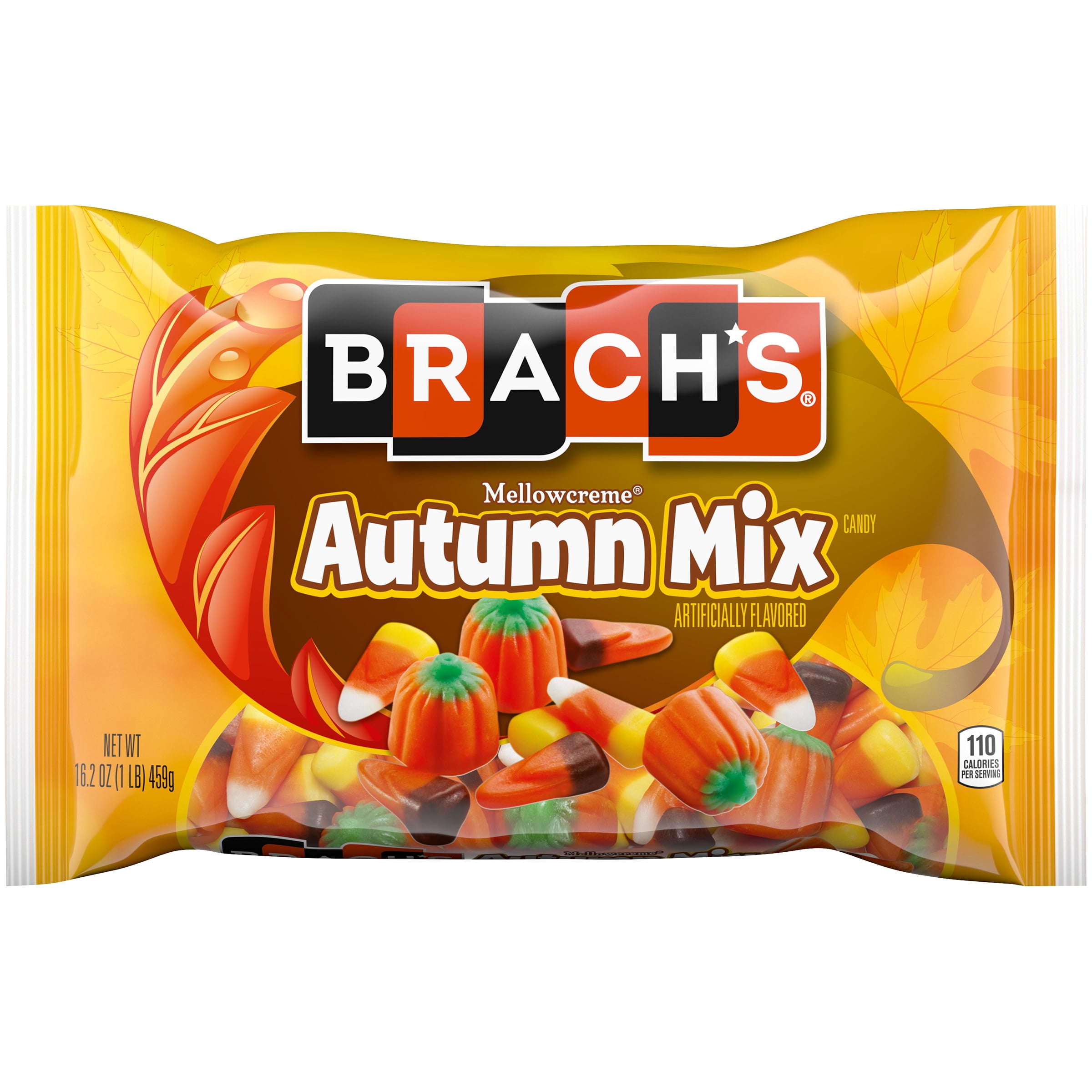 Brach's Mellowcreme Autumn Mix Candy Bag, Candy Corn, Pumpkins, 16.2 oz ...