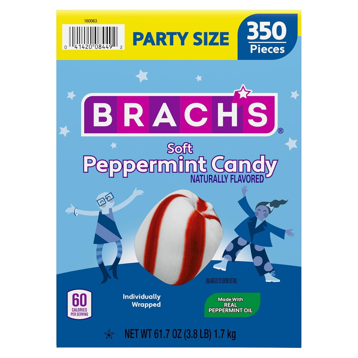 Brach's Soft Peppermint Candies, 350 Count - Walmart.com