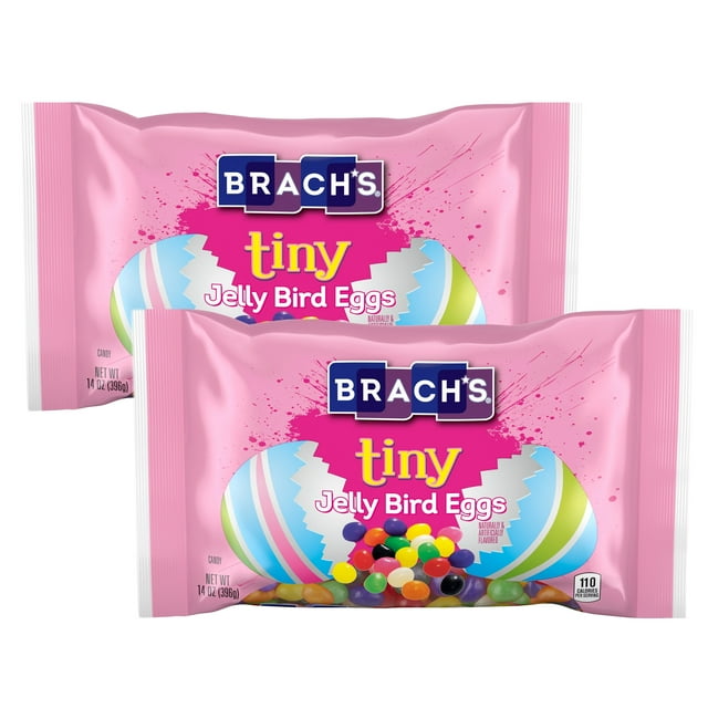 Brach's Tiny Jelly Bird Eggs Easter Candy, 14 oz, 2 Pack by Ferrara Candy - Walmart.com