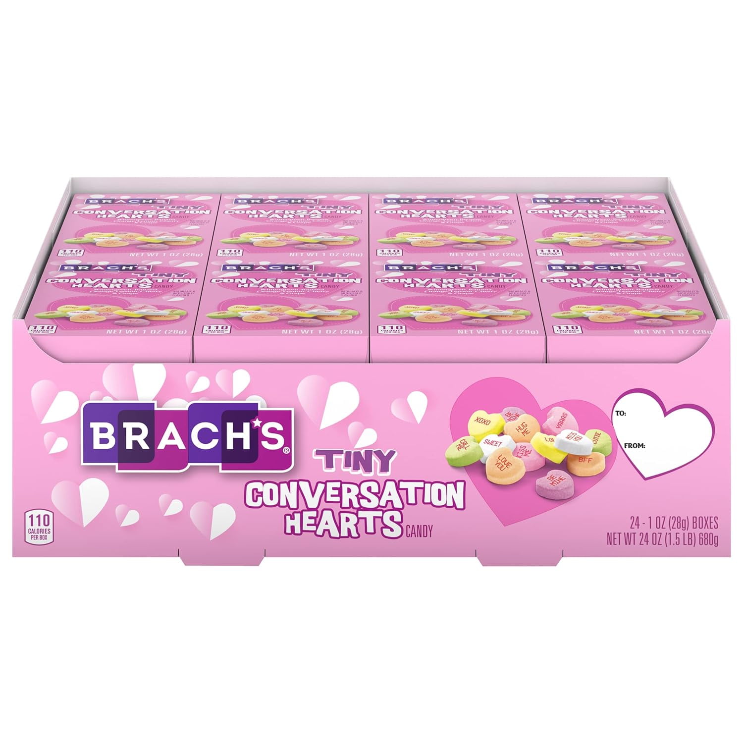 Brach's Valentine's Day Tiny Conversation Hearts, Friendship Exchange ...