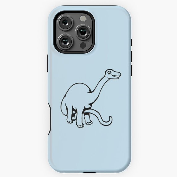 Brachiosaurus Crazy Smile Long Neck Funny Dino Phone Case Compatible ...
