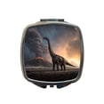 Brachiosaurus Volcano Stark Dinosaur Travel Makeup Handbag Purse Small ...