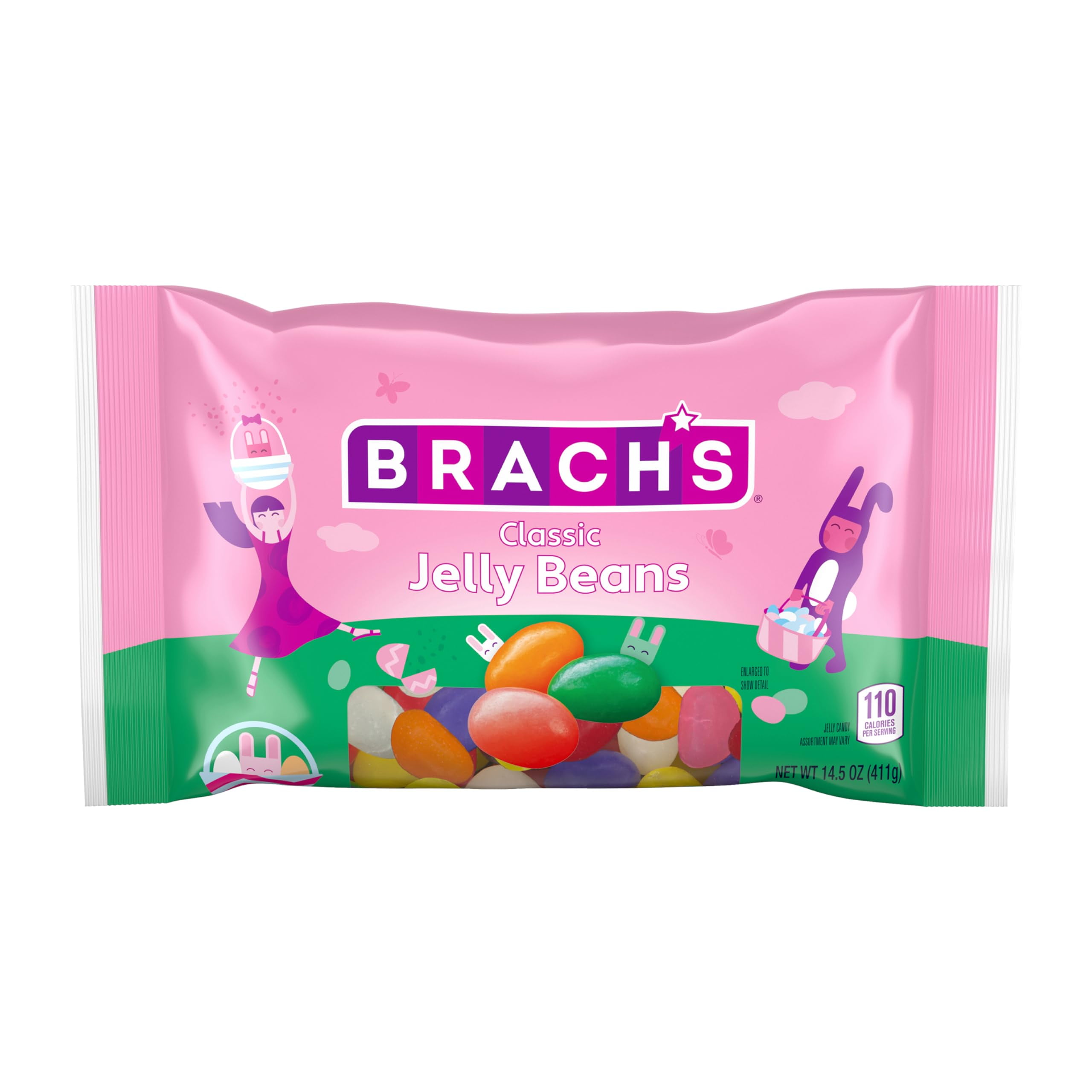 Brachs Classic Jelly Beans, Springtime Easter Candy, 14.5Oz Packaging ...