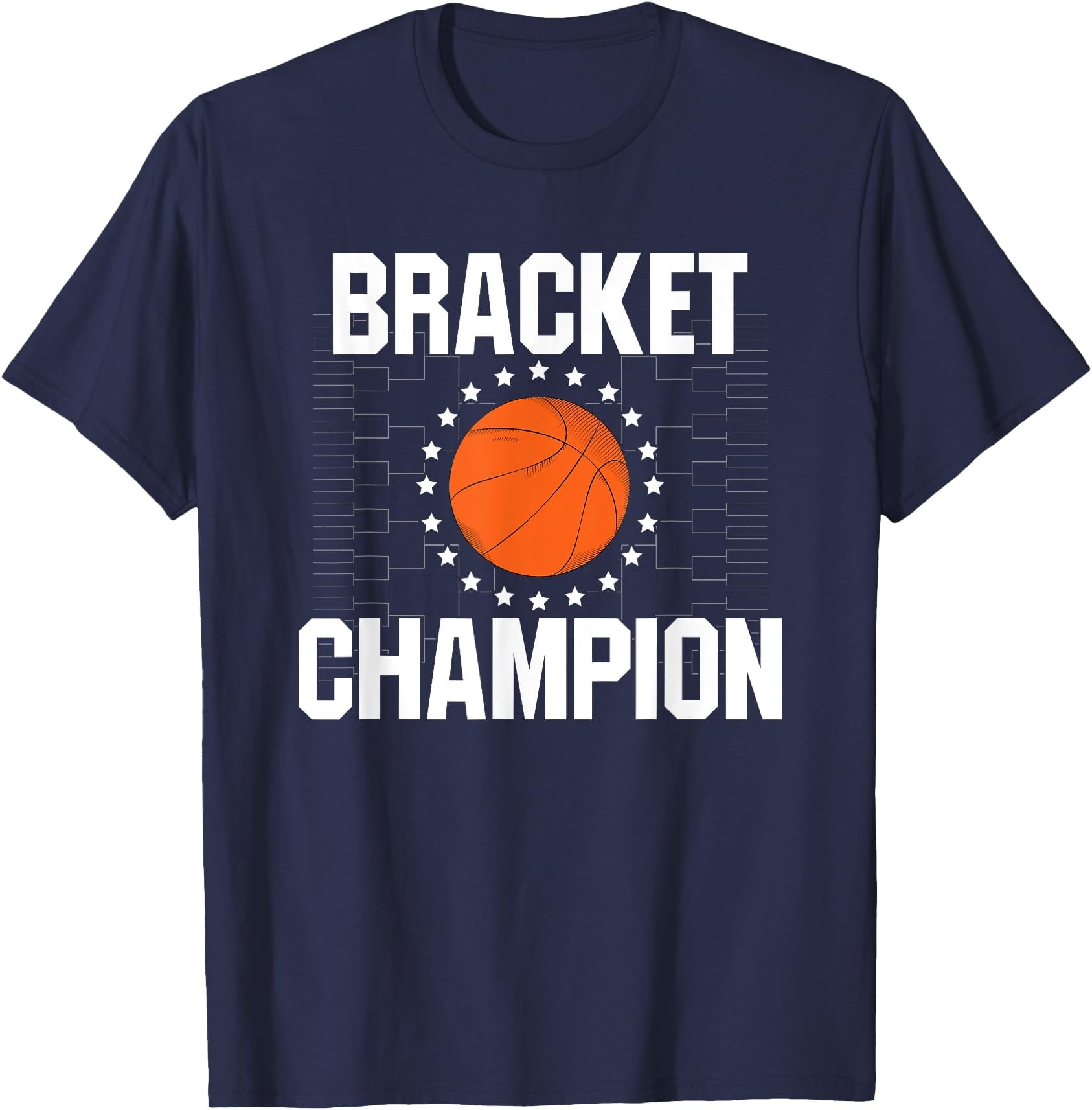 Bracket Champion College Basketball Tournament Gift Softstyle T-Shirt ...