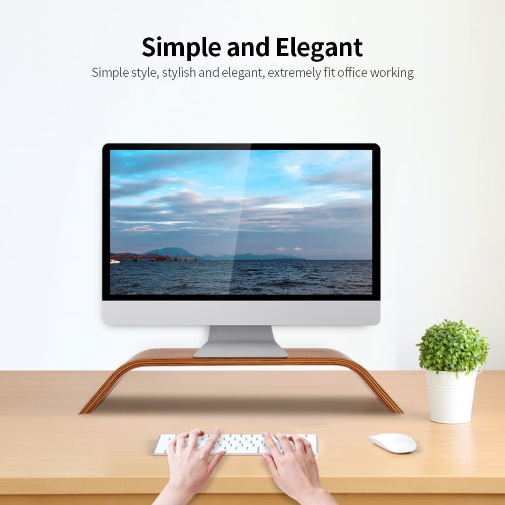 Bracket, Laptop Stable Stand All-in-one Laptop Stable Wooden All-in-one ...