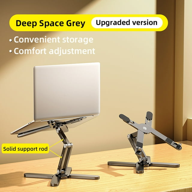 Bracket,Portable Adjustable Laptop Stand With 16'' With Metal Stand ...