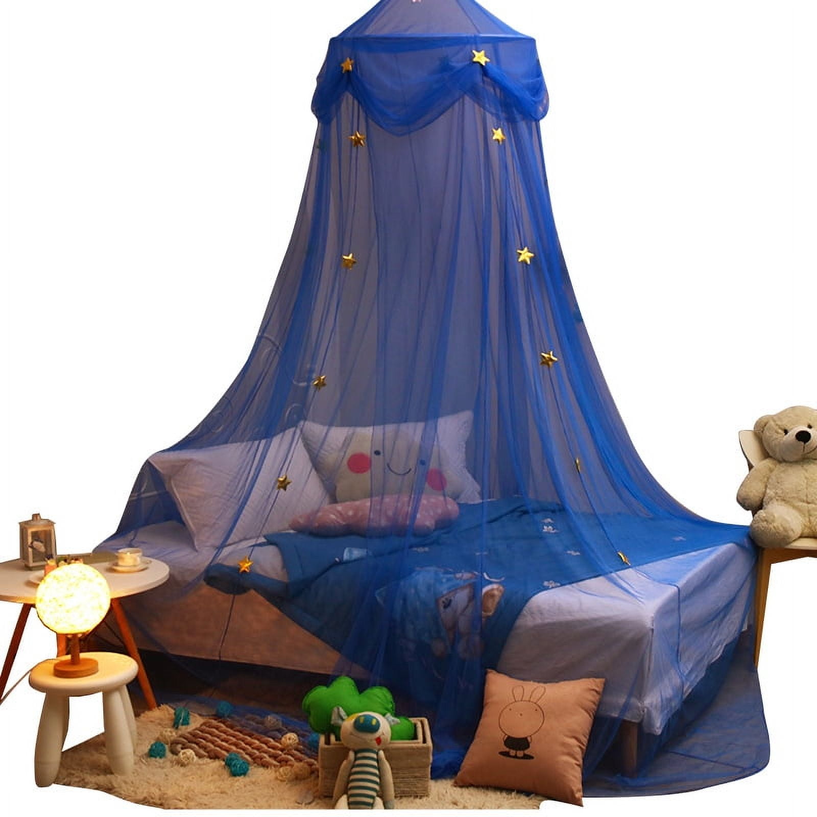 Bracket installation European-style round dream star dome mosquito net ...