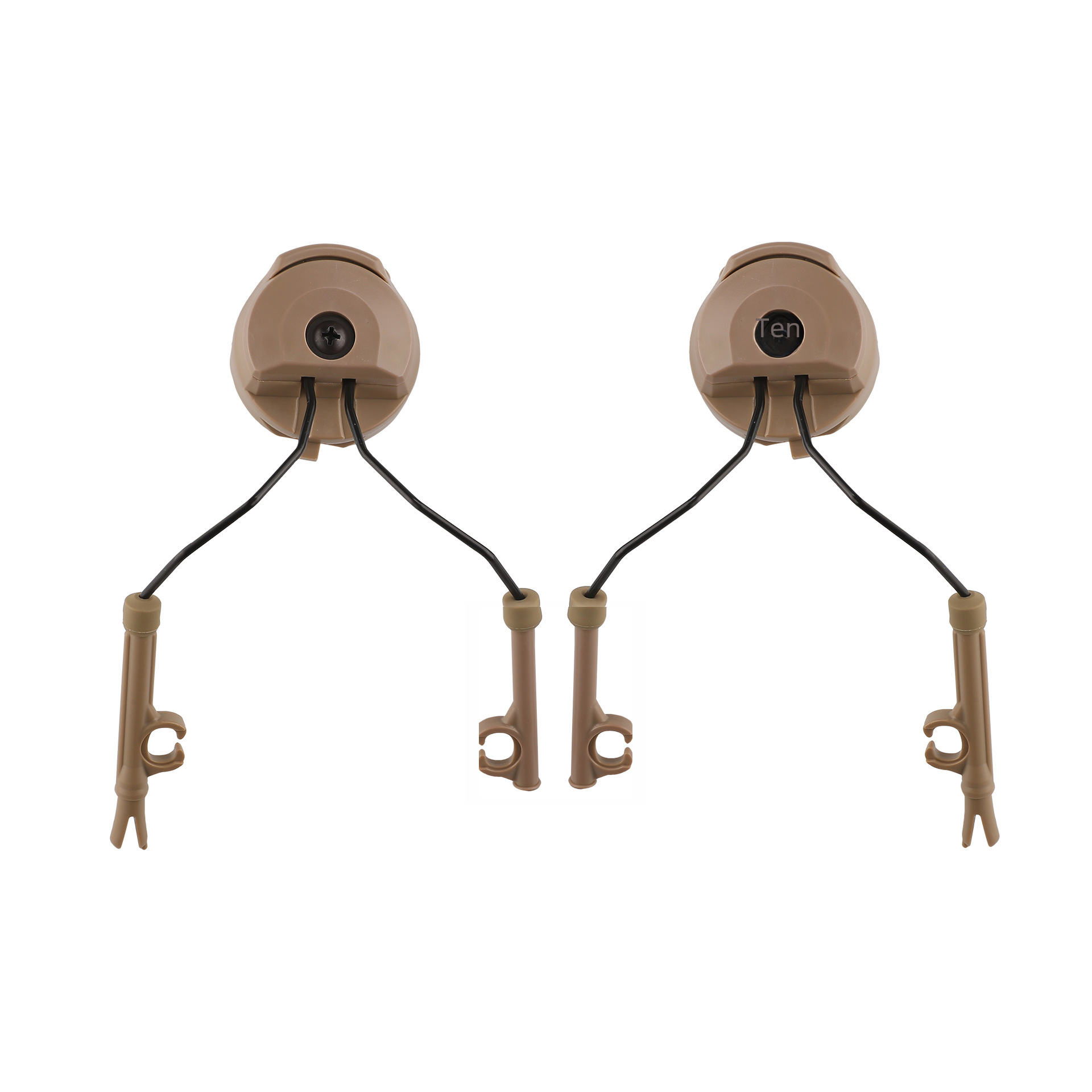 Bracket tactical helmet rail suspension multi-function pickup noise ...