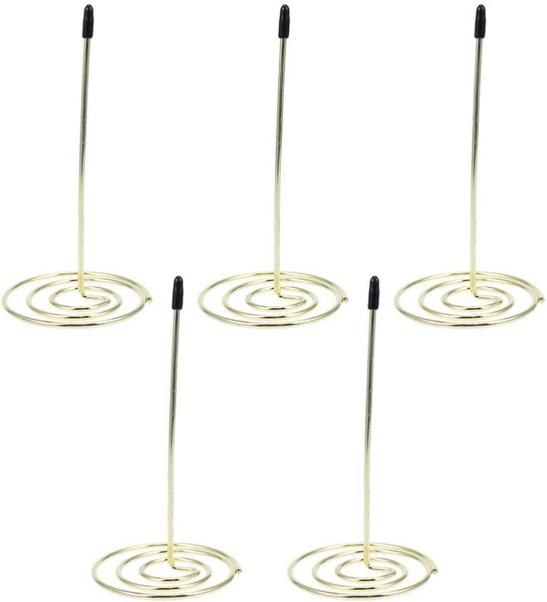 Brackets Receipt Holder Spike 5Pcs Stainless Steel Check Spindle Desk ...