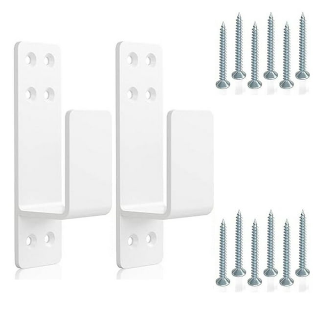 Brackets Sets Door Barricade 2 Pack Door Hardware Door Latch Safety Bar ...