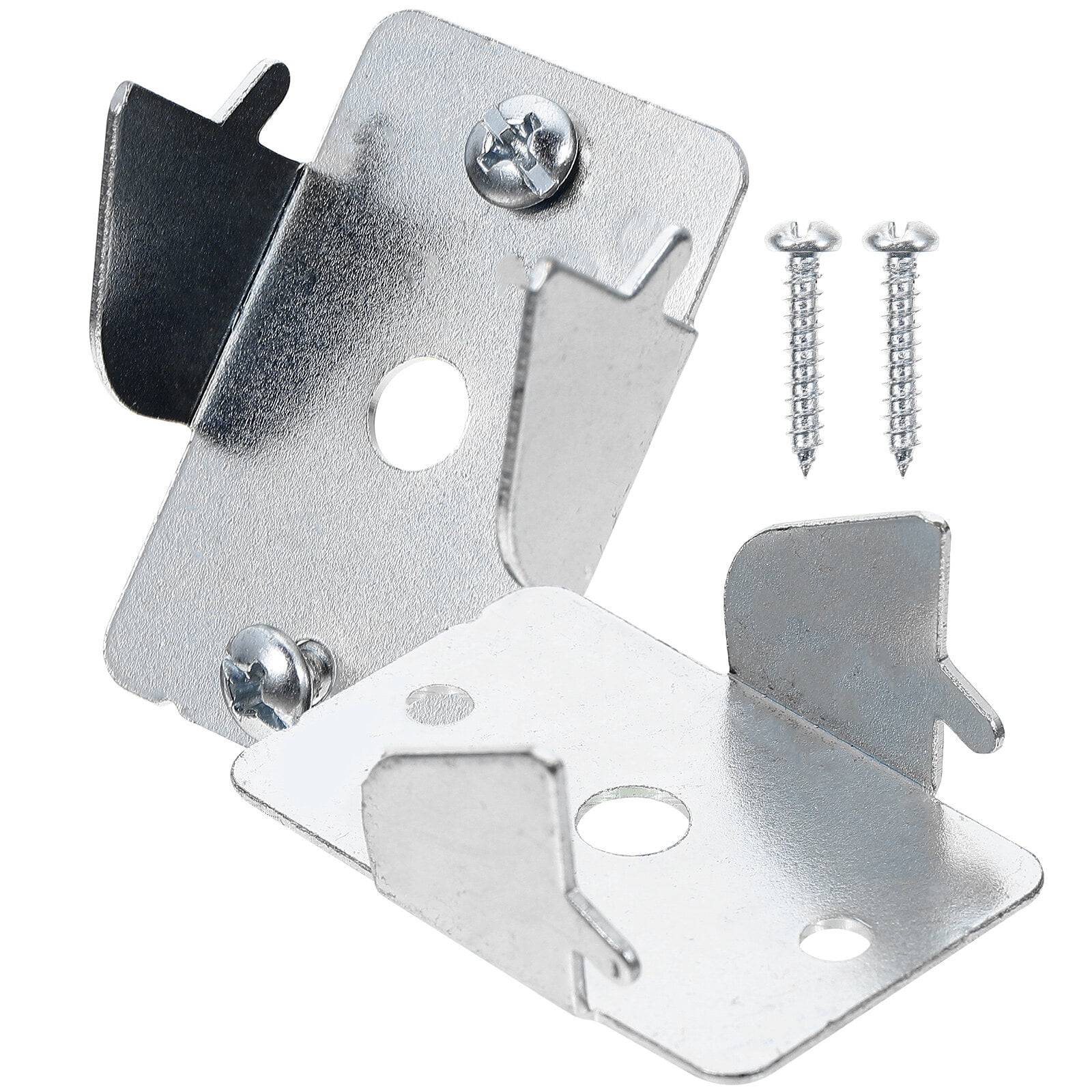 Brackets for Curtain Rods Support Hooks Holder Double Kitchen Window ...