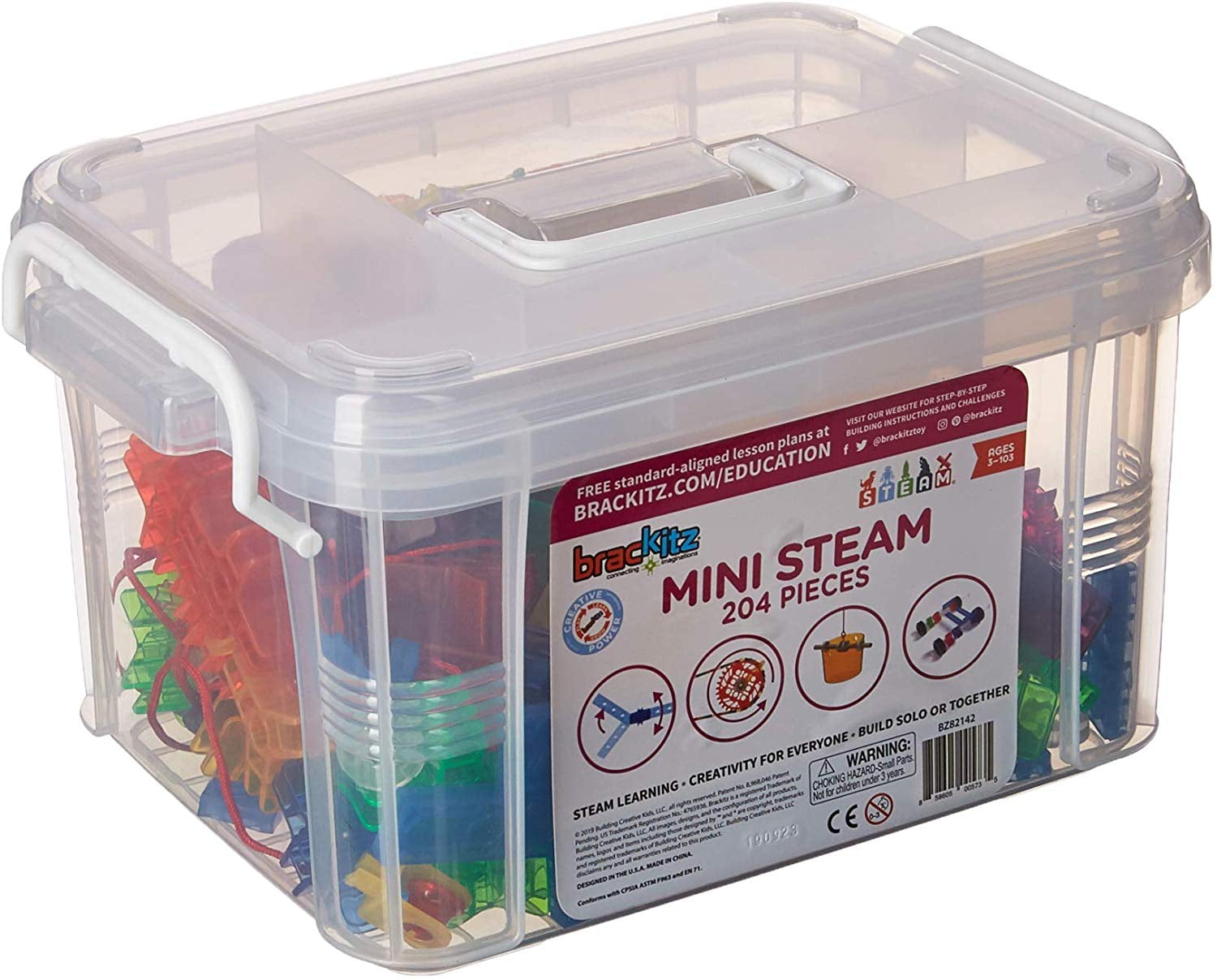 Brackitz Mini STEAM Education Center | STEM Construction Building Block ...