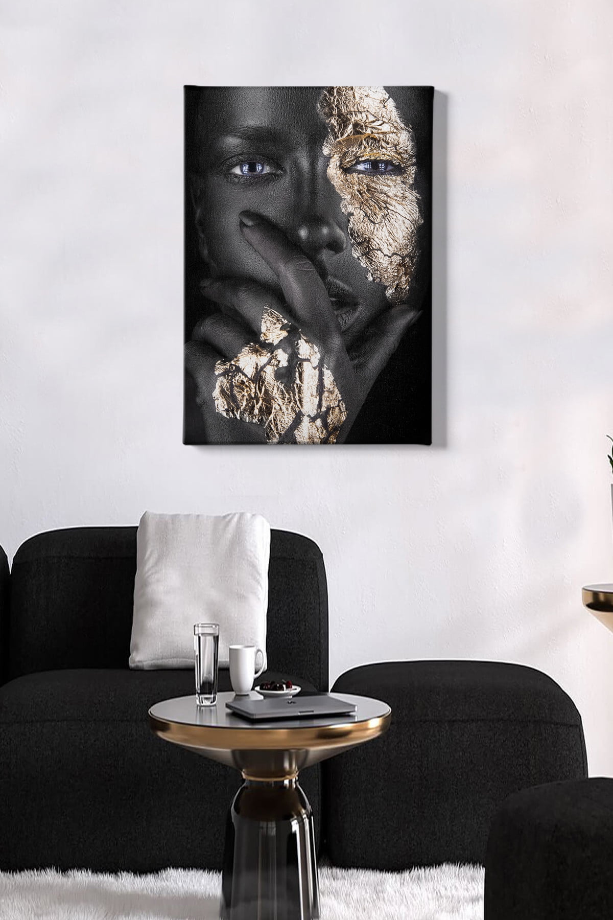 Bract - Tamara - Multicolor Decorative Canvas Painting - Walmart.com