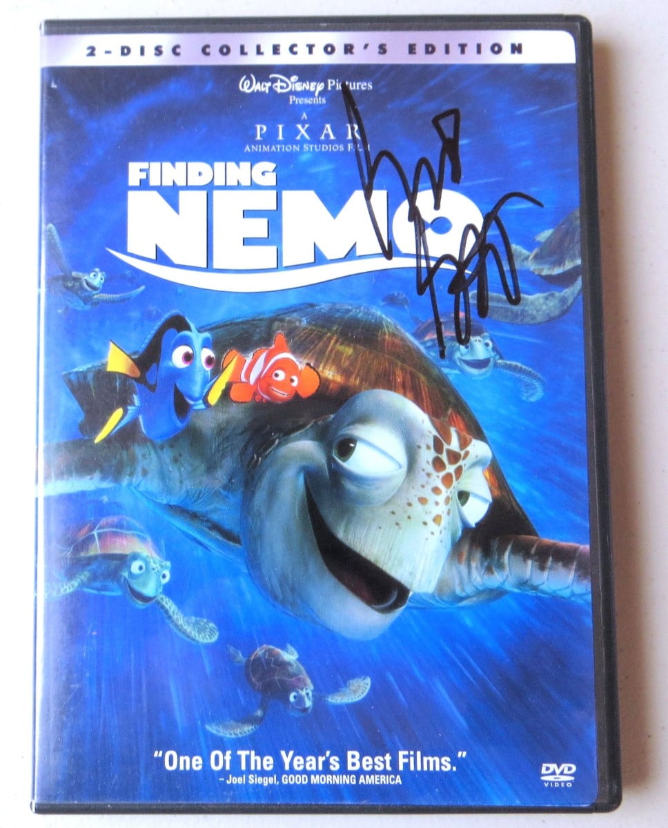 Brad Garrett Signed Autographed DVD Cover Finding Nemo Bloat JSA ...