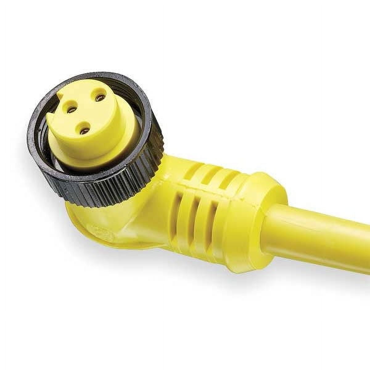 Brad Harrison Cordset,3 Pin,Receptacle,Female 103001A01F060 - Walmart ...