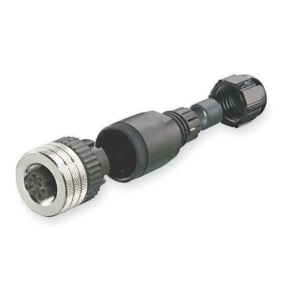 Brad Harrison Internal Thread Connector, Straight, M12 8A4000-31 ...