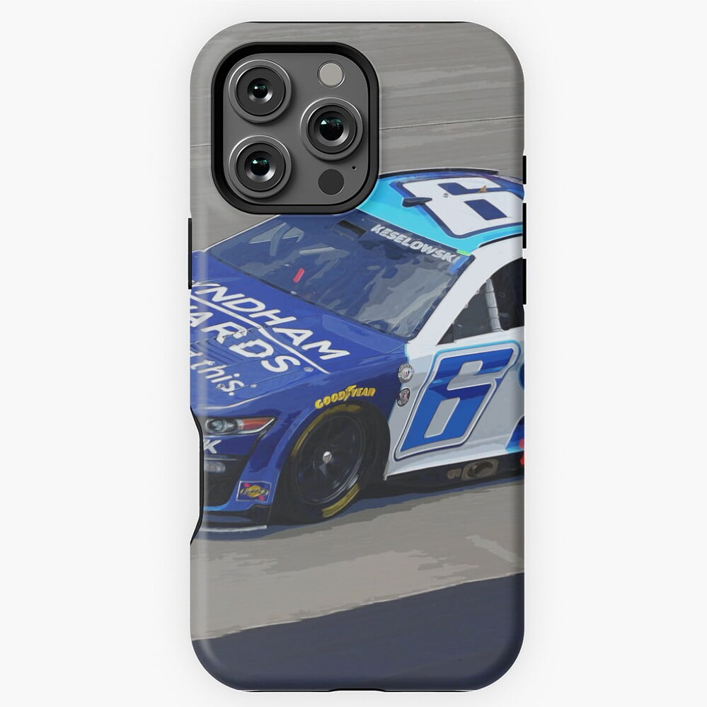 Brad Keselowski 2023 NASCAR Racecar Phone Case for iPhone 16 15 14 13 ...