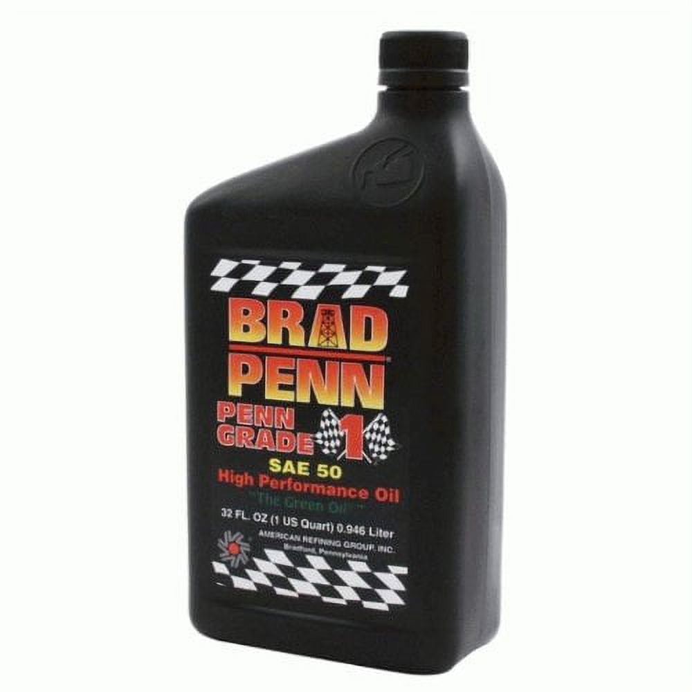 Brad Penn 009-7115-12PK 50W Racing Oil - 1 Quart Bottle, (Case of 12 ...