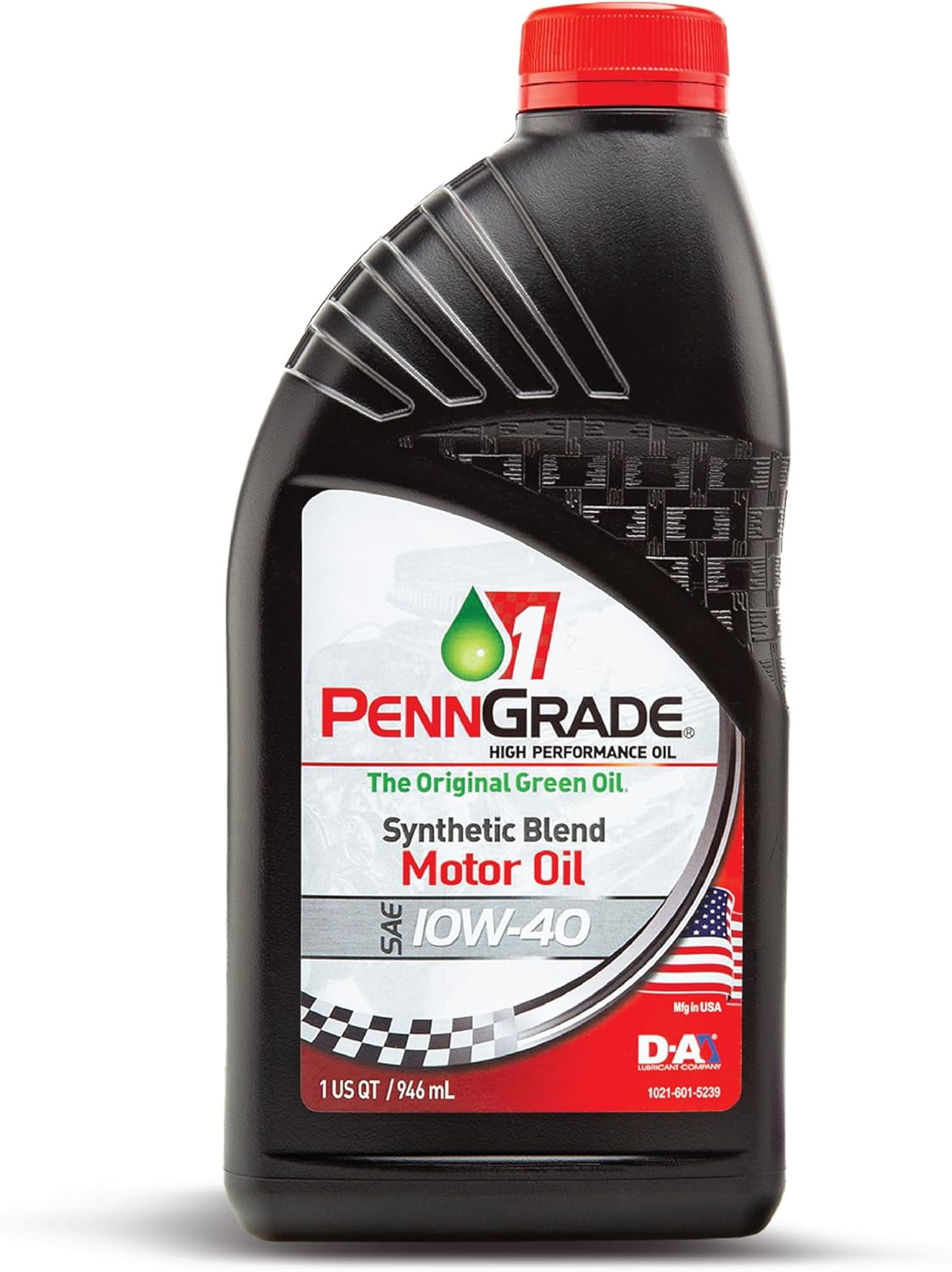 PennGrade 1 10W-40 Multi-Grade High Performance Oil, 6 Quarts, Zinc ...