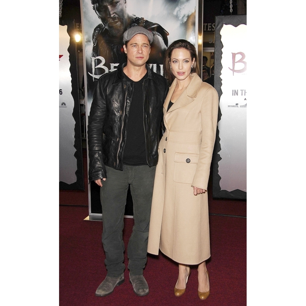 Brad Pitt Angelina Jolie At Arrivals For Los Angeles Premiere Of ...