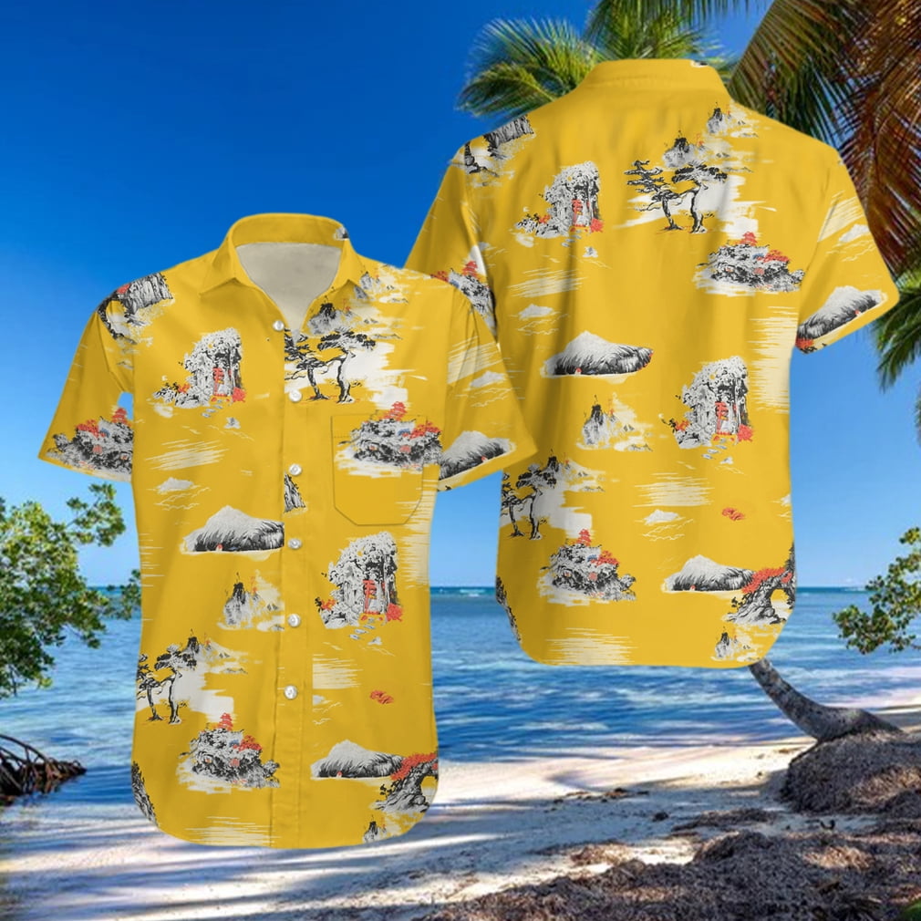 Brad Pitt Cliff Booth In Once Up On A Time In Hollywood Hawaiian Shi ...