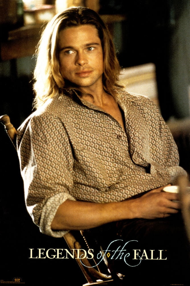 Brad Pitt Poster #JJ101 27"x40" 27x40 Multi Color Rectangle Bad Dog Posters - Walmart.com