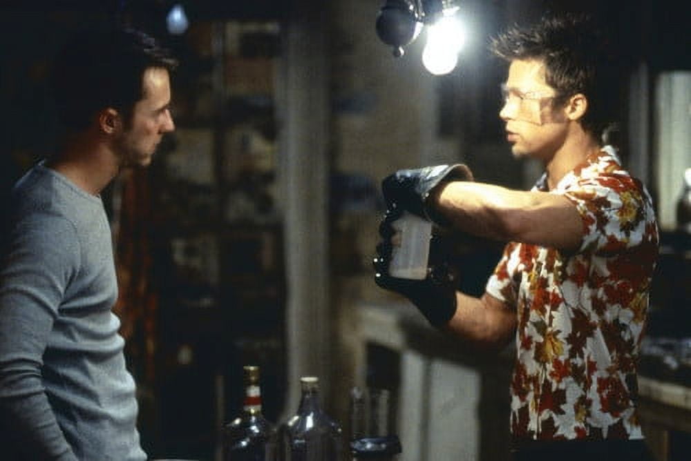 Brad Pitt and Edward Norton in Fight Club 24x36 Poster - Walmart.com