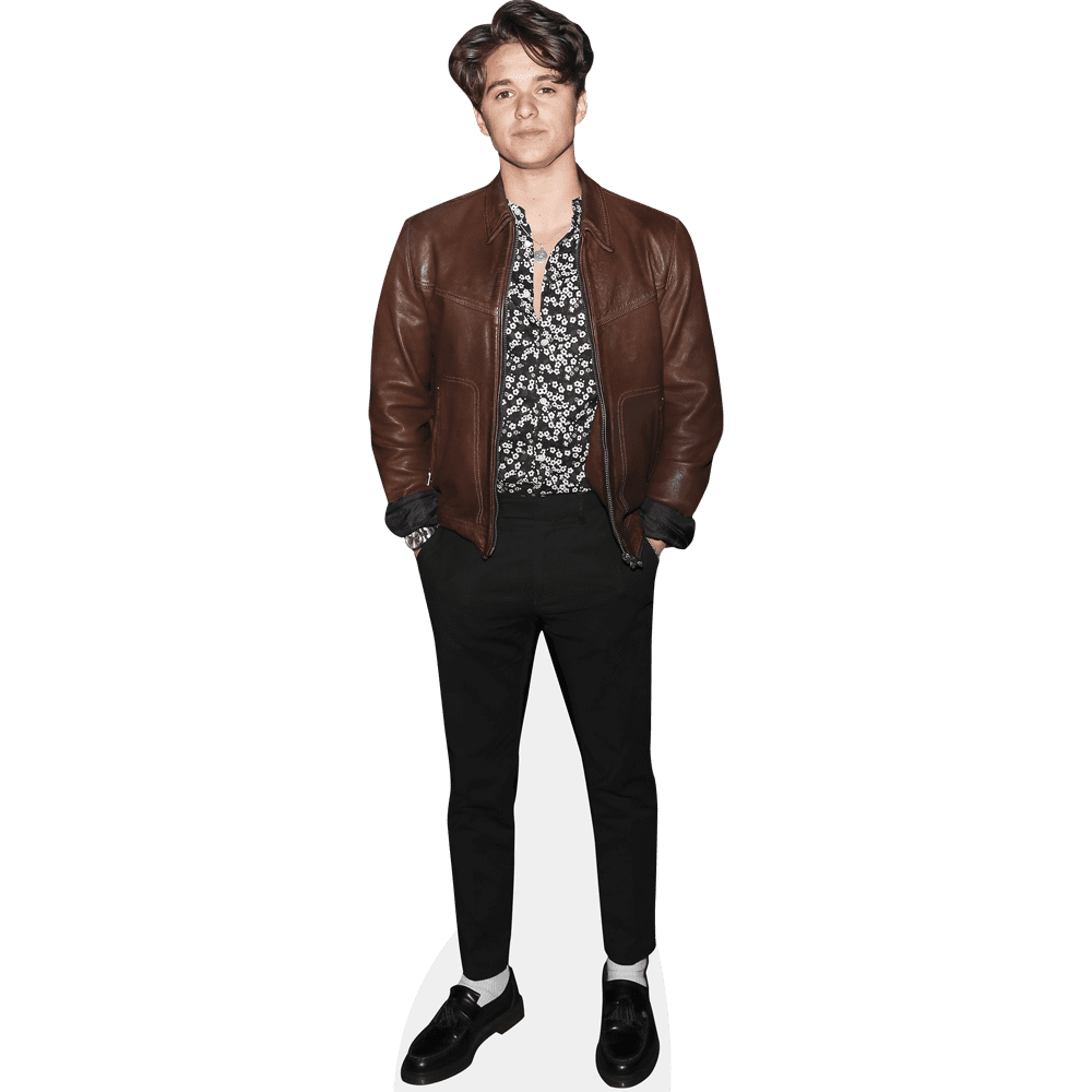Brad Simpson (Brown Jacket) Mini Cardboard Cutout Standee - Walmart.com