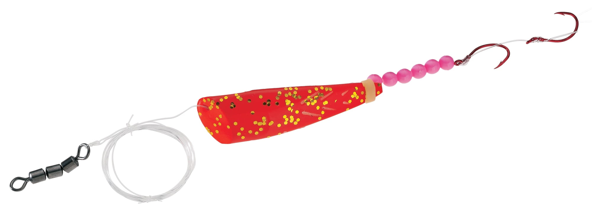 Brad's Kokanee Cut Plug Rigged Hot Tamale Single pack - Walmart.com