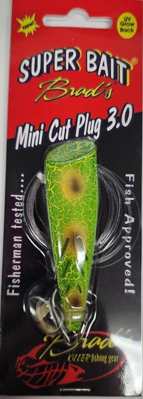 Brad's Mini Cut Plug Rigged Single pack Frog - Walmart.com