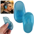 Bradem 2 Pack Blue Ear Cover Shield Anti Staining Plastic Guard for ...