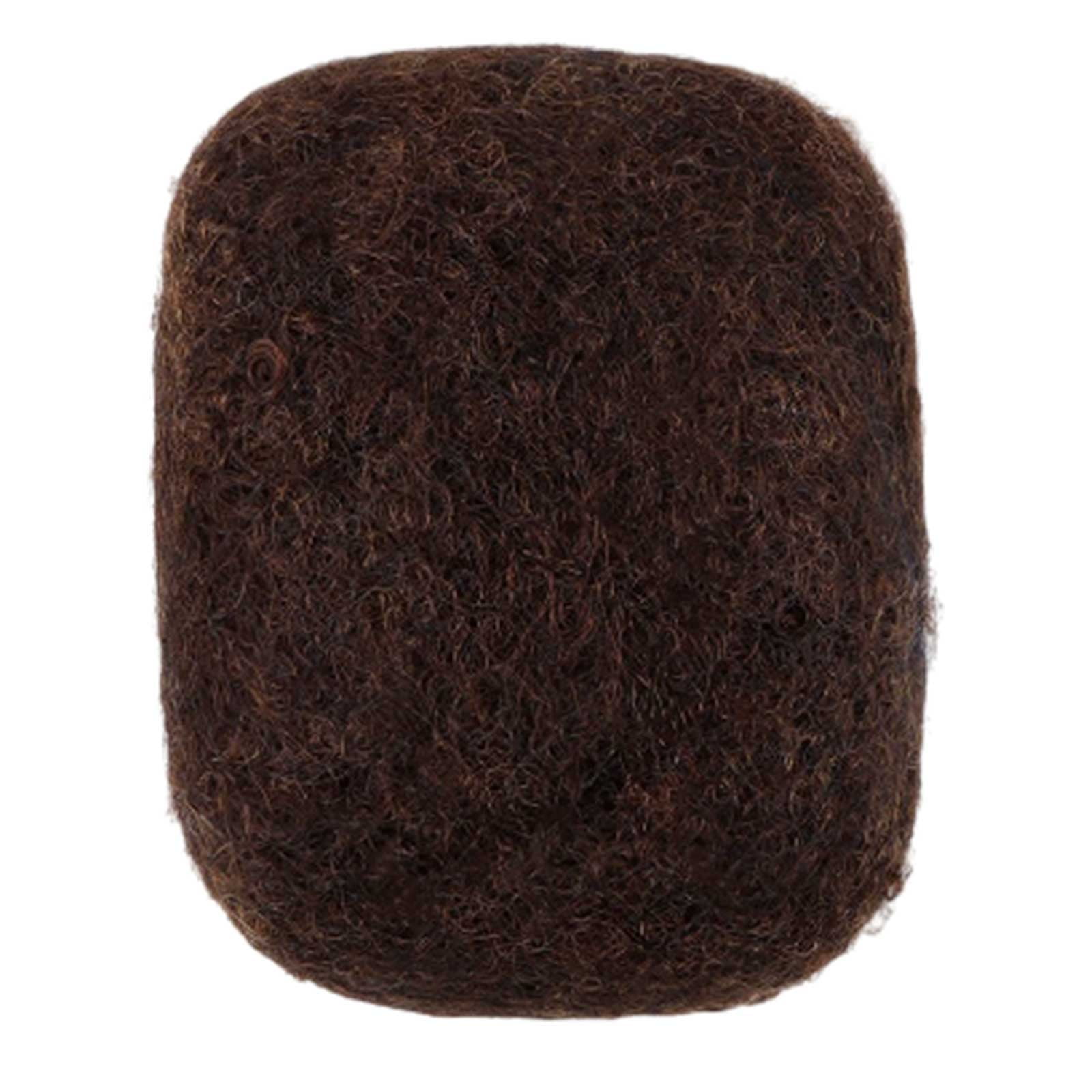Bradem 8 Inch Afro Human Hair Curly Que Locs - Full Handmade, Natural ...