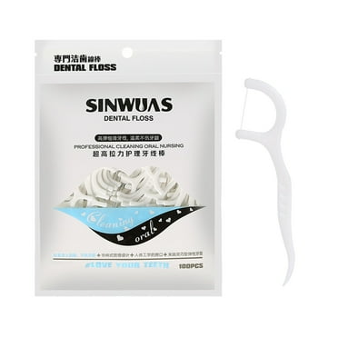 Dental Floss Dental Floss Roll- 20Rolls Europe Dental Flosser Built-in ...