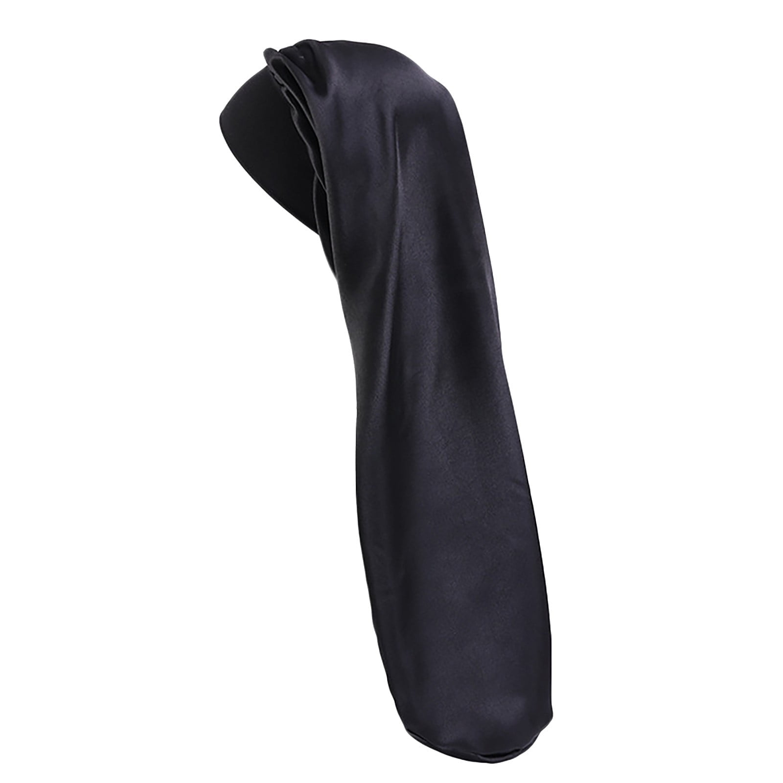 Bradem Long Satin No-Cap Hair Wrap Bonnet - For Sleeping & Braids, Prevents Hair Fading, Hair ...