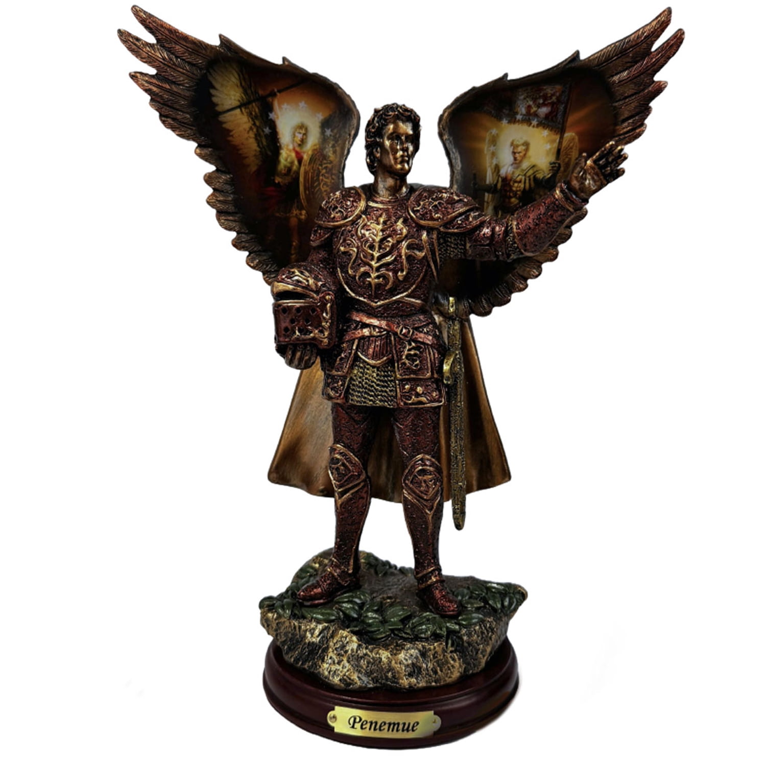 The Bradford Exchange Archangels of Light Cold-Cast Bronze Sculpture ...