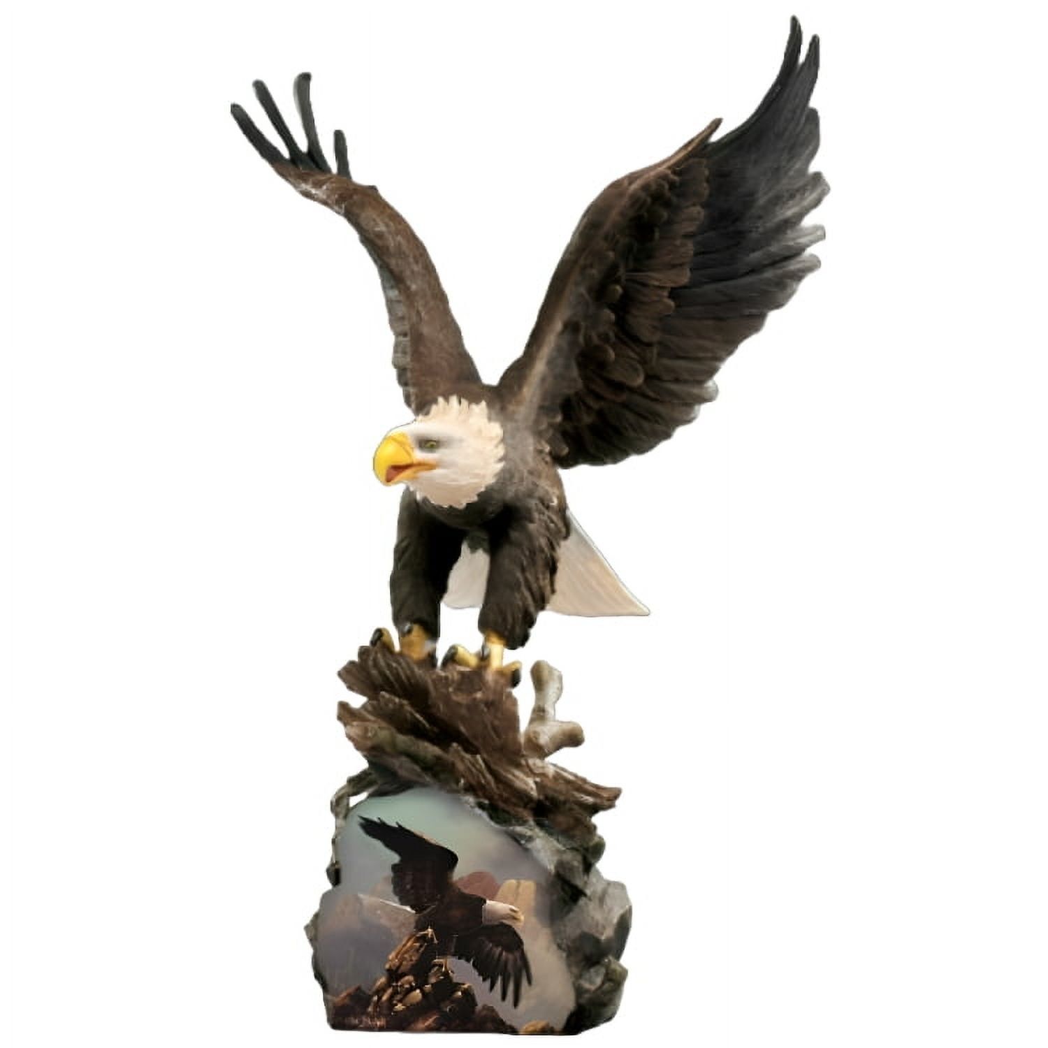 The Bradford Exchange Coastal Hunter Winged Protectors Sculpture Collection Issue #3 Majestic ...