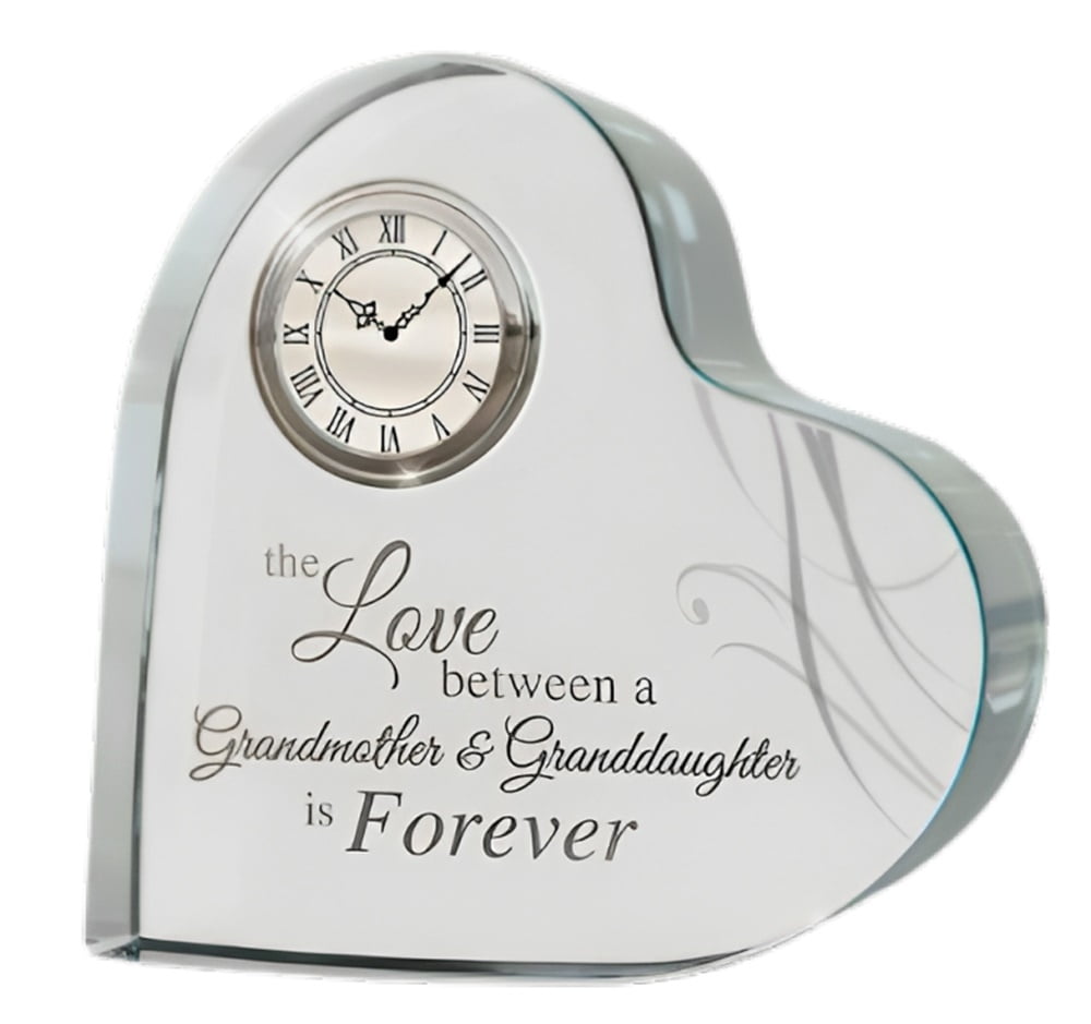 The Bradford Exchange Grandmother Granddaughter Forever Loved Crystal ...