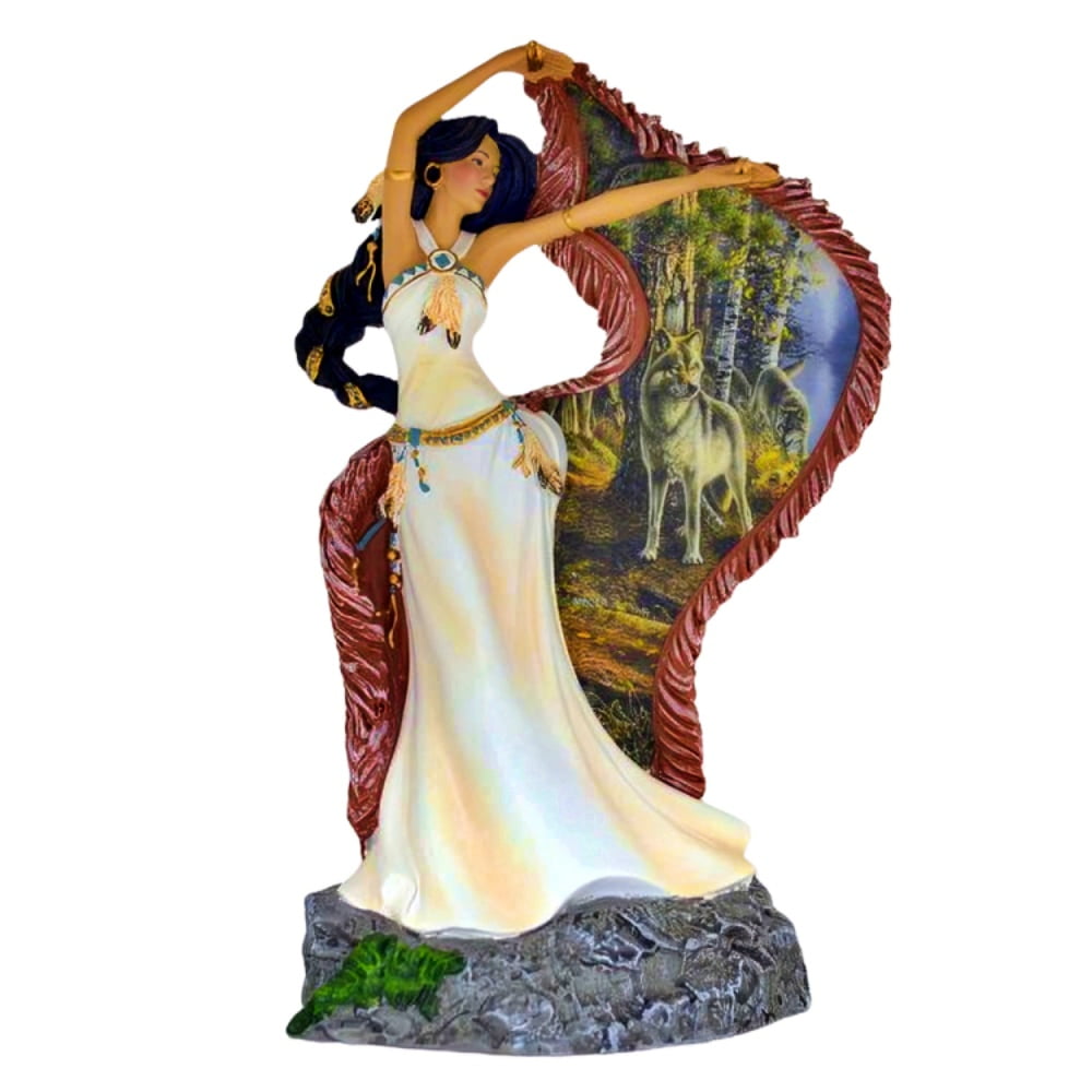 The Bradford Exchange Maidens of the Light Sculpture Collection #3: 'Spring Summoning ...