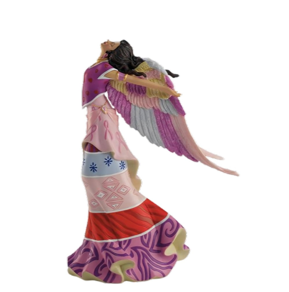 The Bradford Exchange Rejoice in Inner Joy Angel Figurine Hand-Painted ...
