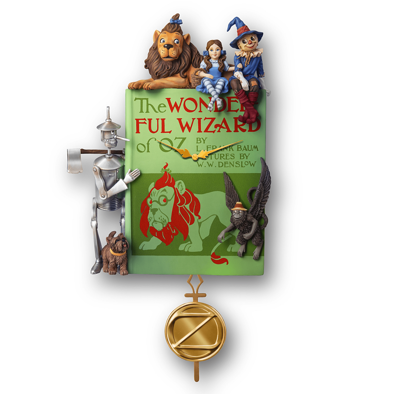 Bradford Exchange The Wonderful Wizard Of Oz Sculptural Book Cover Wall ...